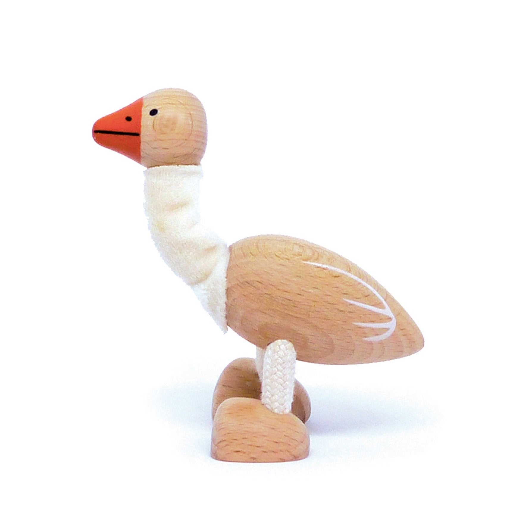 Quirky and Adorable Eco-Friendly Wooden Goose Toy | Anamalz – Anamalz