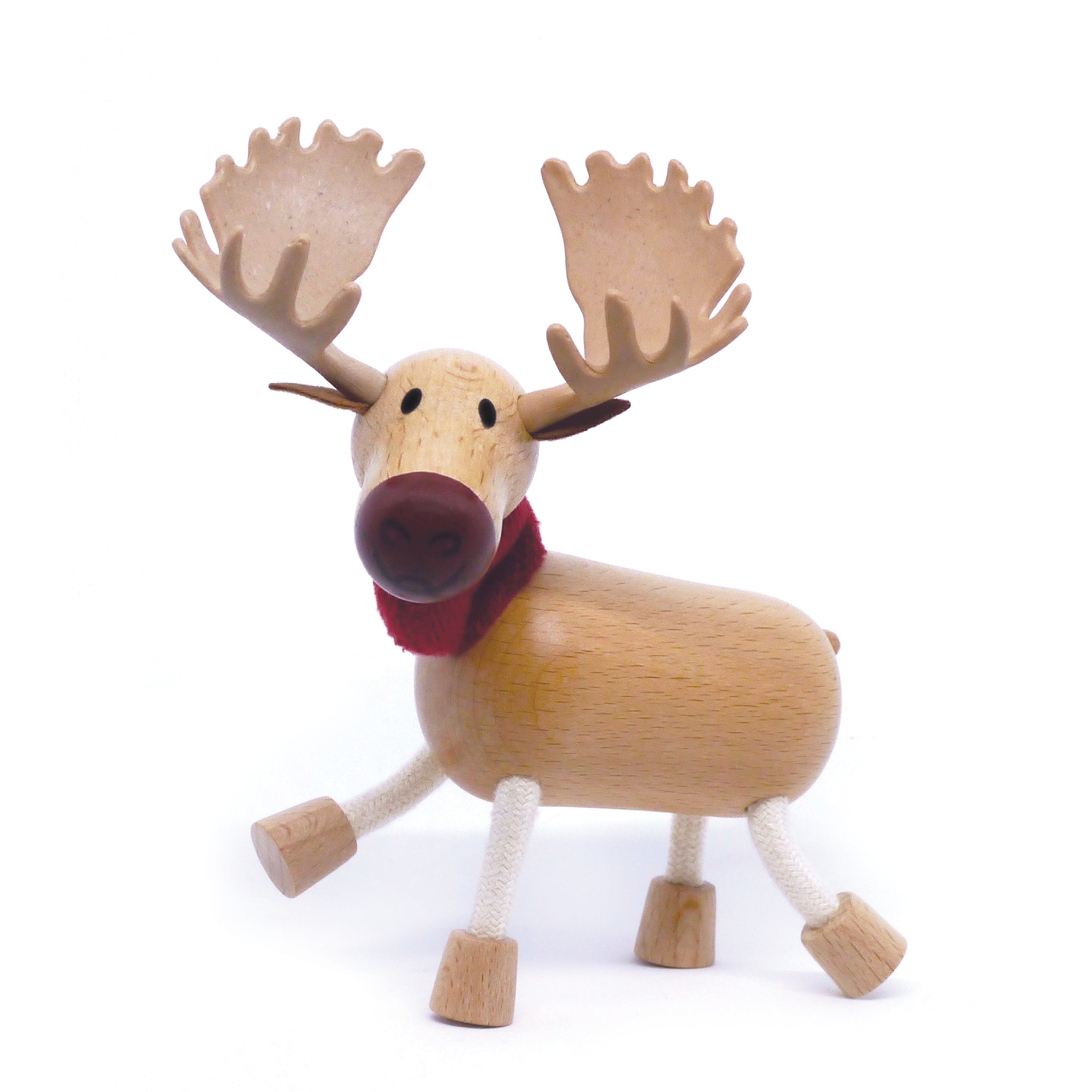 Cheeky Eco Wooden Moose Toy for Imaginative Play | Anamalz – Anamalz