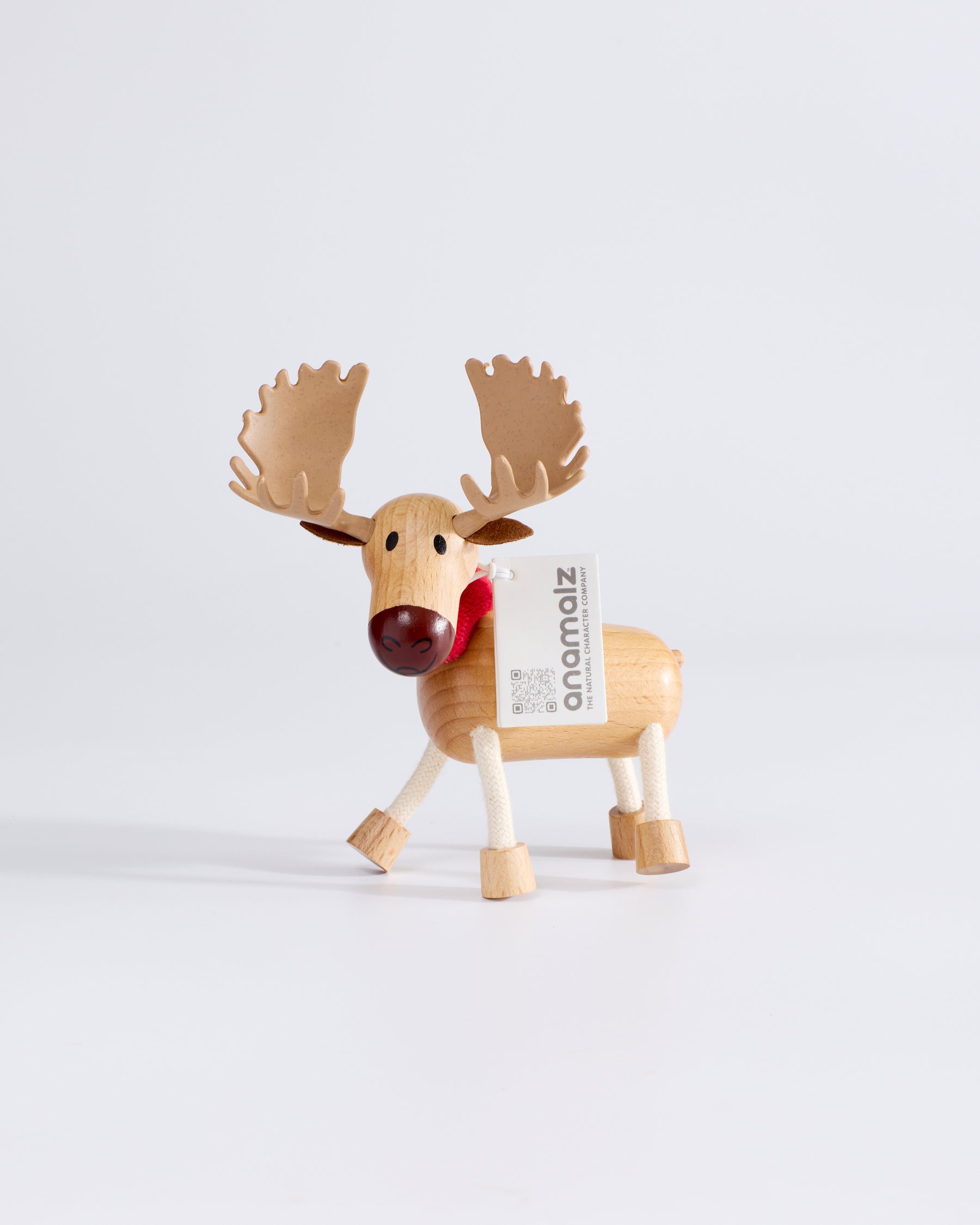 Cheeky Eco Wooden Moose Toy for Imaginative Play | Anamalz - Anamalz